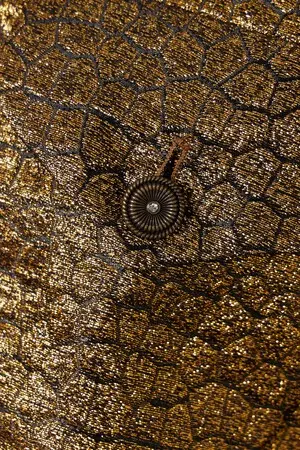 LIBEROWE Net Sustain Raja Crystal-embellished Metallic Jacquard Jacket - Gold