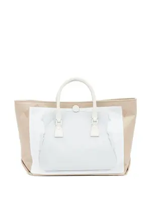 MAISON MARGIELA Micro 5ac Trompe-l'oeil Top-handle Bag - Neutrals