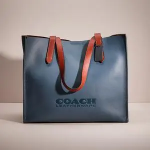 COACH Coach Restored Relay Tote Denim