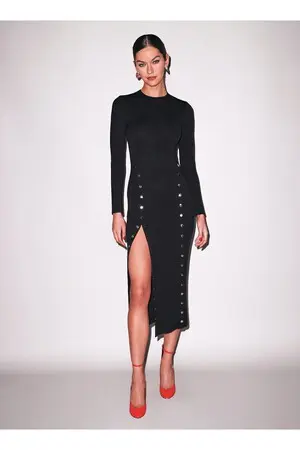 Fleur Du Mal Undo Me Midi Dress