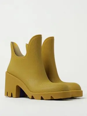 Burberry Marsh Rubber Ankle Boots - Beige