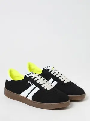MSGM Retro Fabric Sneakers