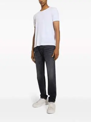 Dolce & Gabbana Straight-leg Cotton Jeans - Blue