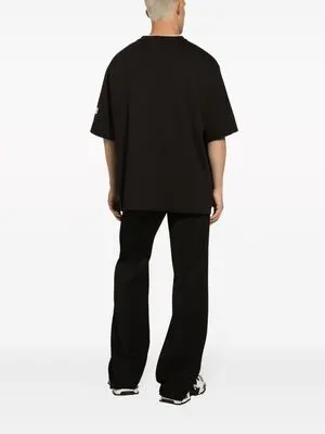 Dolce & Gabbana Logo-patch Cotton T-shirt