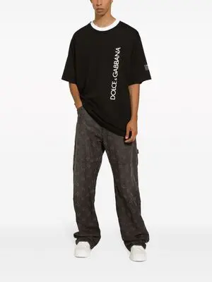 Dolce & Gabbana Logo-print Cotton T-shirt