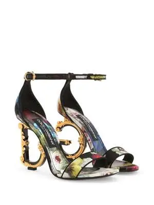 Dolce & Gabbana 105mm Dg Baroque-heel Sandals