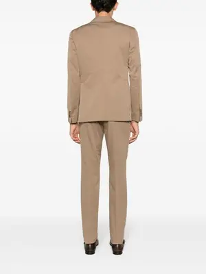 Tagliatore Logo-appliqué Twill Single-breasted Suit