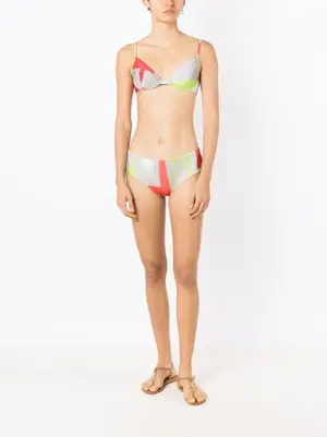 LENNY NIEMEYER Canvas Underwire-cup Bikini Top