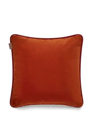 Etro Pegaso-motif Velvet Cushion