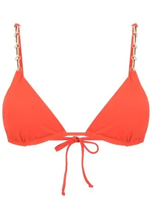 LENNY NIEMEYER Bio Link-detail Bikini Bottoms - Red