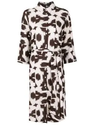 LENNY NIEMEYER Puglia Graphic-print Shirtdress