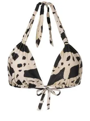 LENNY NIEMEYER Elos Knot-detailing Bikini Top - Neutrals