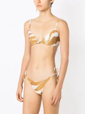 LENNY NIEMEYER Animal-pattern Bikini Bottom