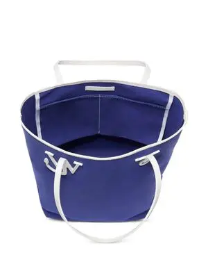 JW Anderson Tall Anchor Canvas Tote Bag - Blue