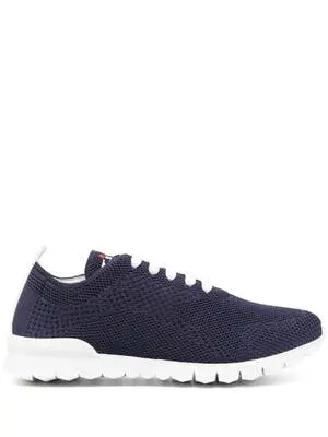 Kiton Mesh-design Running Shoes - Blue