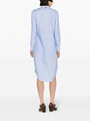 Thom Browne Oxford Cotton Shirtdress - Blue