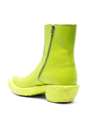 Camper Venga Leather Boots - Green