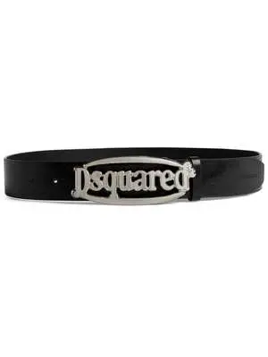Dsquared2 Logo-buckle Leather Belt