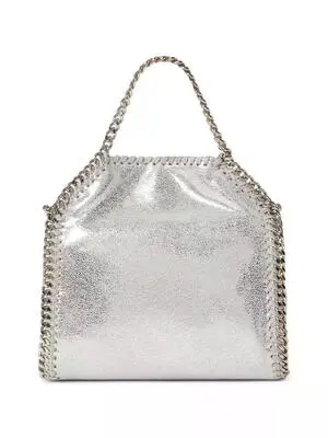 Stella McCartney Falabella Chain-trim Shoulder Bag - Silver