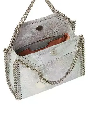Stella McCartney Falabella Chain-trim Shoulder Bag - Silver