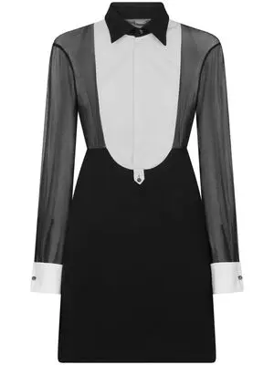 Dsquared2 Sheer Panelled Minidress