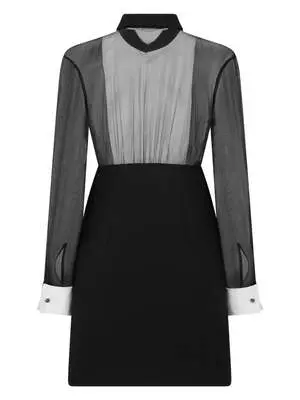 Dsquared2 Sheer Panelled Minidress