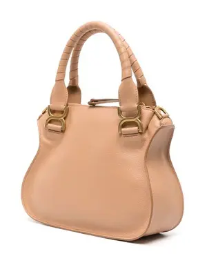 Chloé Small Marcie Leather Tote - Brown