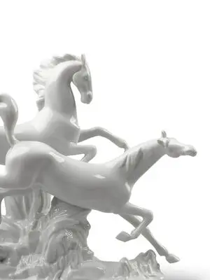 LLADRO Horses Motif Statue 30cm