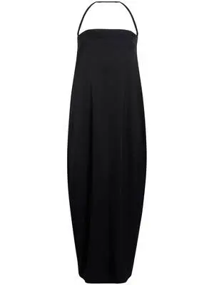 Another Tomorrow Cocoon Halterneck Maxi Dress