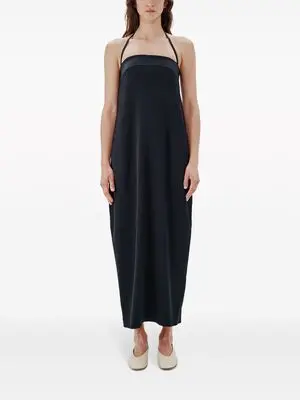 Another Tomorrow Cocoon Halterneck Maxi Dress