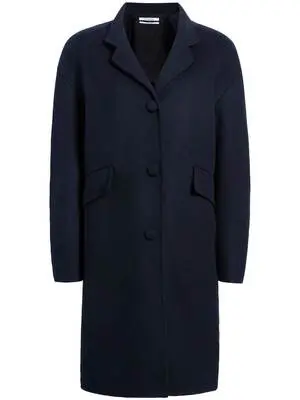 Another Tomorrow Wool Cocoon Coat