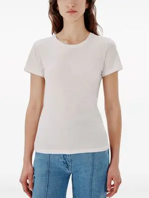 Another Tomorrow Crew-neck T-shirt - White