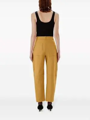 Another Tomorrow Curved Cargo Trousers