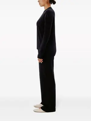 Another Tomorrow Luxe Seamed T-shirt