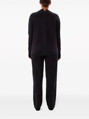 Another Tomorrow Luxe Seamed T-shirt