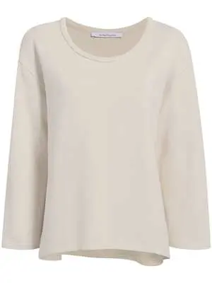 Another Tomorrow Scoop-neck Top