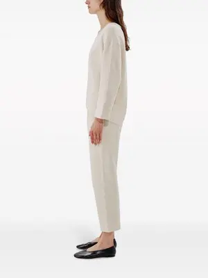 Another Tomorrow Scoop-neck Top