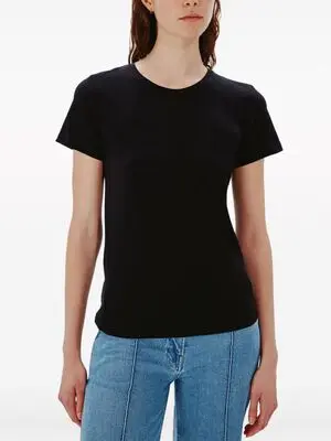 Another Tomorrow Crew-neck T-shirt - Black
