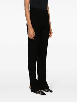 TOTEME Slim Tailored Trousers - Black