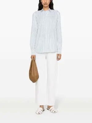 TOTEME Signature Cotton Shirt - White