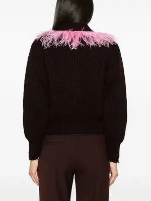 La DoubleJ High Kick Cardigan - Red