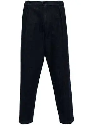 BRIGLIA 1949 Logo Patch Trousers