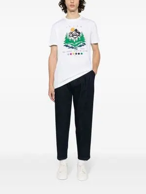 BRIGLIA 1949 Logo Patch Trousers