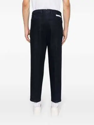 BRIGLIA 1949 Logo Patch Trousers