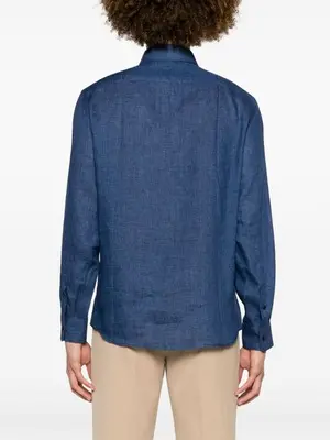 Brunello Cucinelli Buttoned-up Linen Shirt