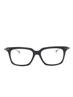 Dita Square Frame Glasses - Silver