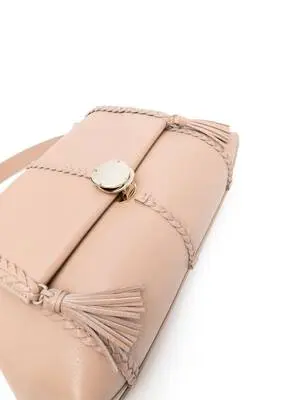 Chloé Medium Penelope Leather Shoulder Bag - Neutrals