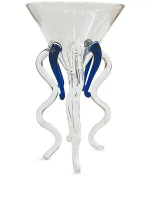 LES-OTTOMANS Medusa Glass Cup - White