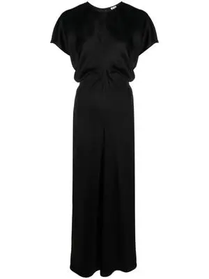 TOTEME Slouch Waist Dress - Black