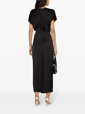 TOTEME Slouch Waist Dress - Black